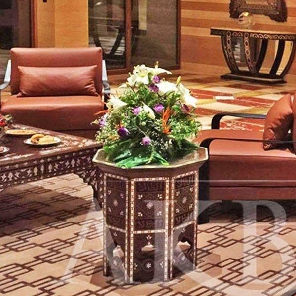 Hand-Crafted Table - Arabian Charm Design. – Akbik Furniture & Design