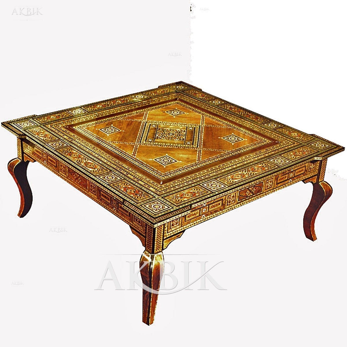 ARABIAN NIGHTS HAND-CRAFTED COFFEE TABLE – Akbik Furniture & Design