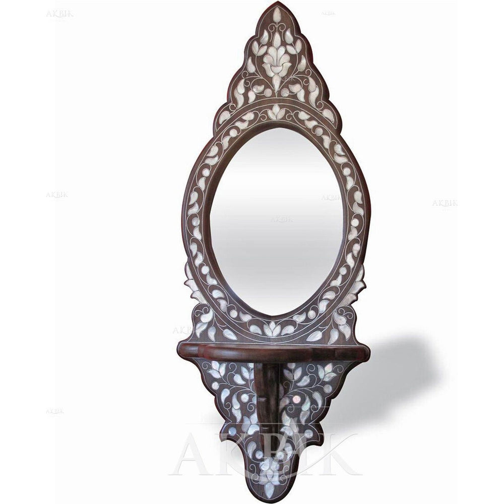 TURKISH TURBAN STAND INLAID WITH MOTHER OF PEARL – Akbik Furniture & Design